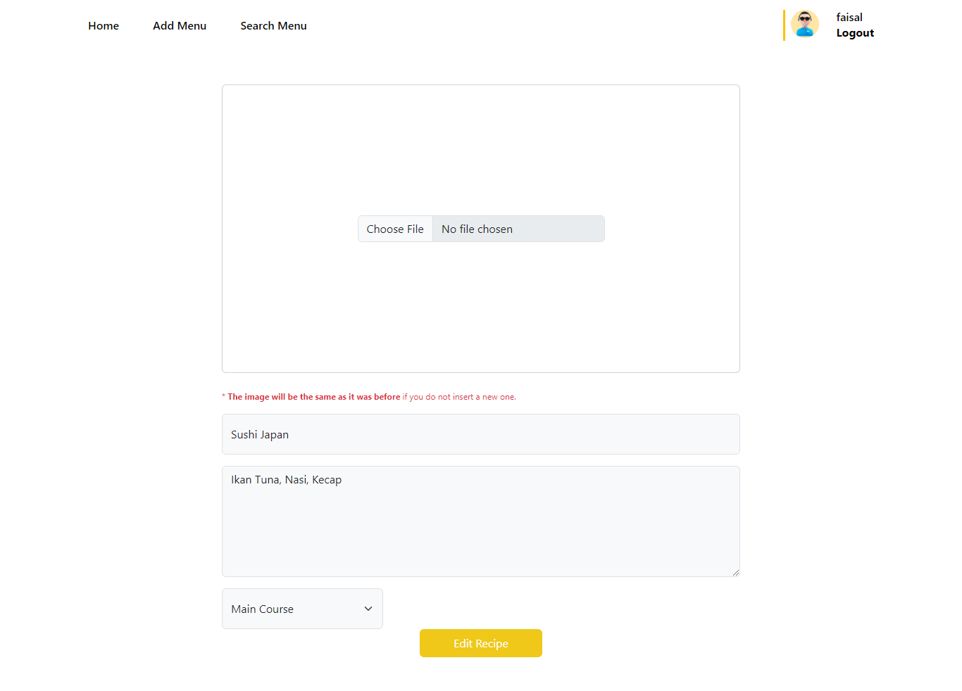 Github Matfaisallrecipe Frontend Redux Mama Recipe Is A Web Application That Enables Users 7228
