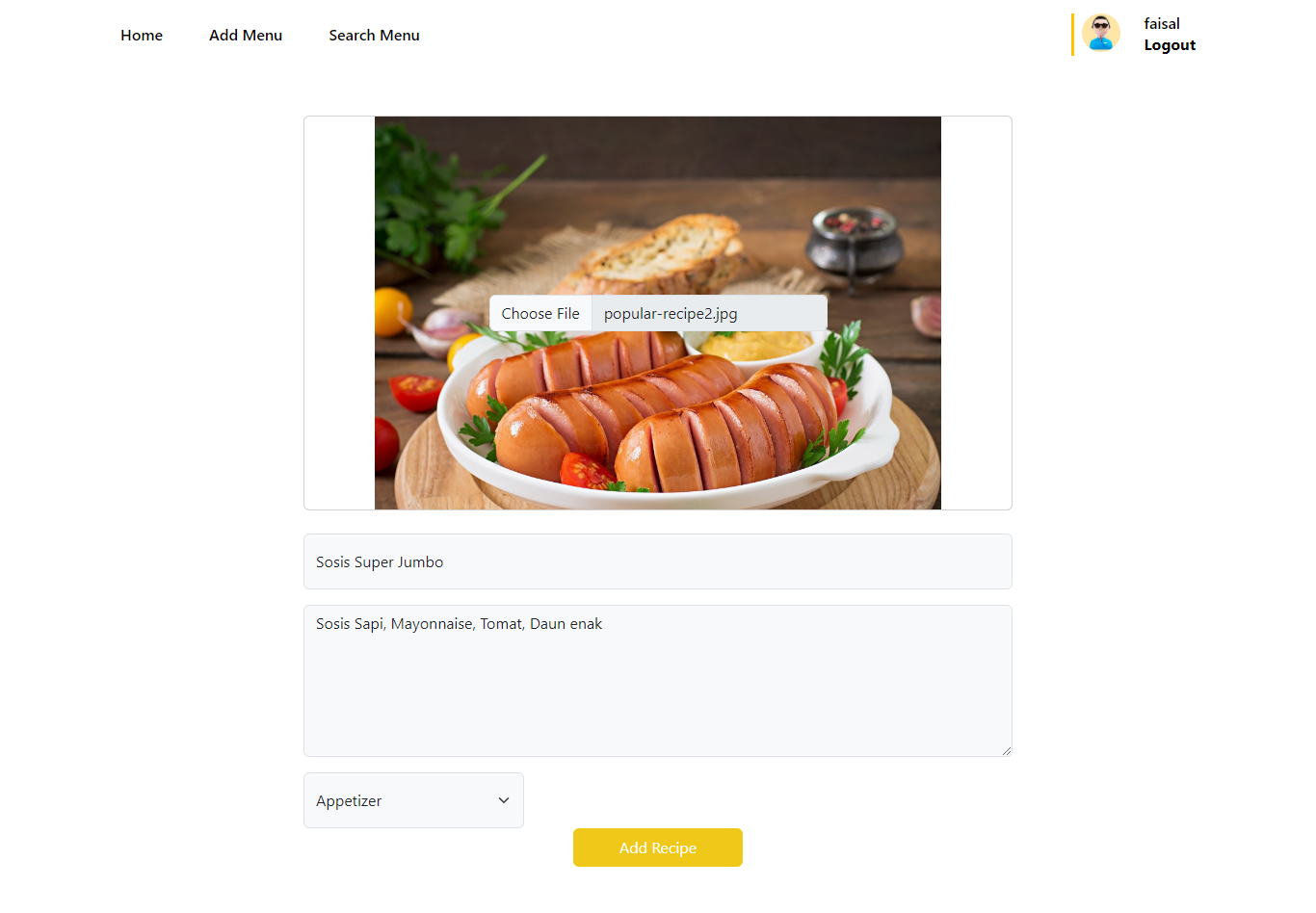 GitHub - matfaisall/recipe-frontend-redux: Mama Recipe is a web application that enables users ...