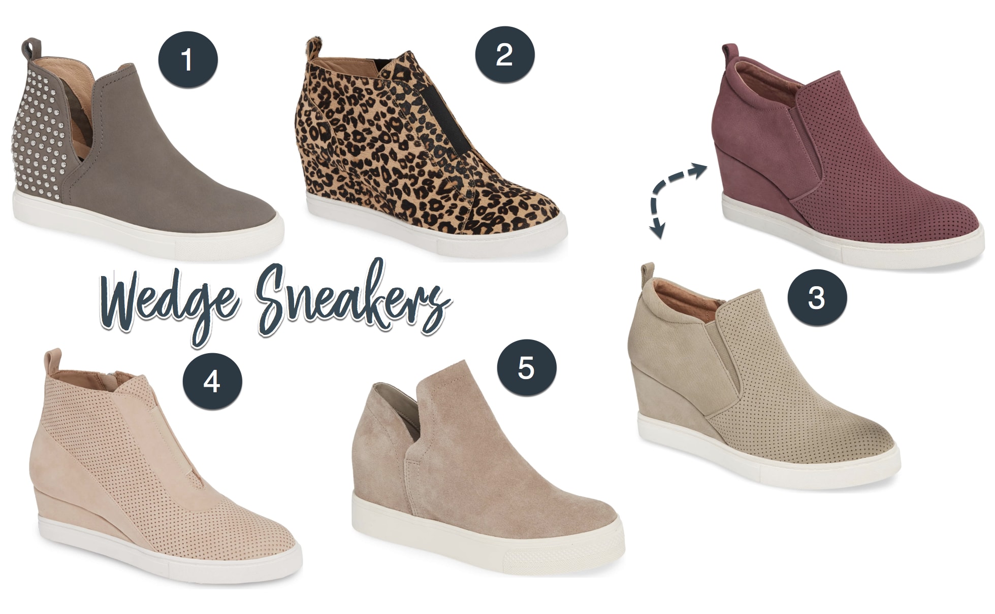 Fall’s Top Wedge Sneakers!