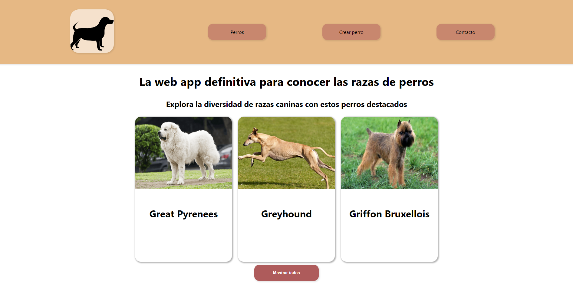 GitHub - agustinfraile/Web-Dogs: Descubre la amplia variedad de razas de perros en nuestra web ...
