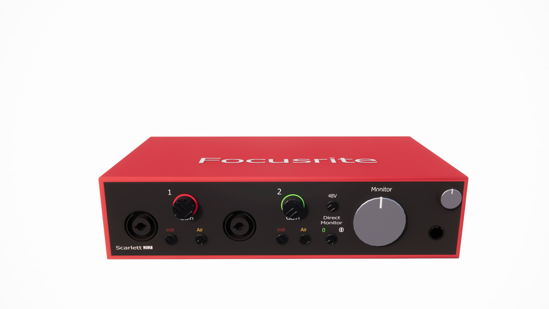 Audio interface SketchUp 3d free model -sketch shaper