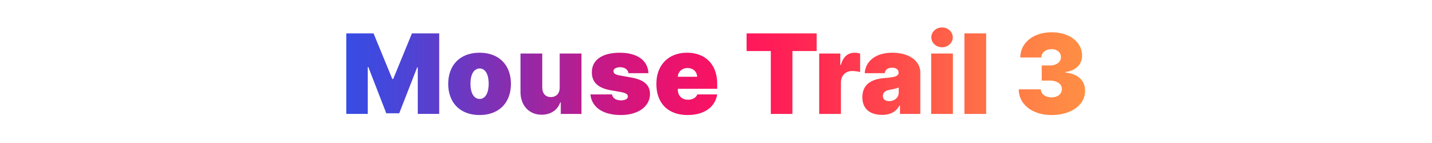 GitHub - emjose/mousetrail-particle3: A mouse trail effect using the ...