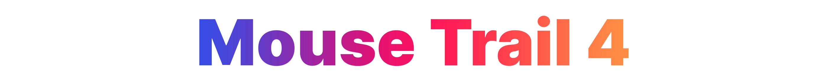 GitHub - emjose/mousetrail-particle4: A mouse trail effect using the ...