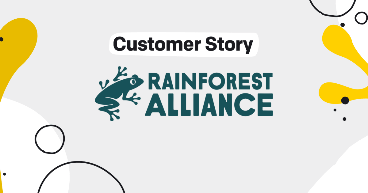 The Rainforest Alliance Supports Over 1200 Users Monthly by Using a Chatbot