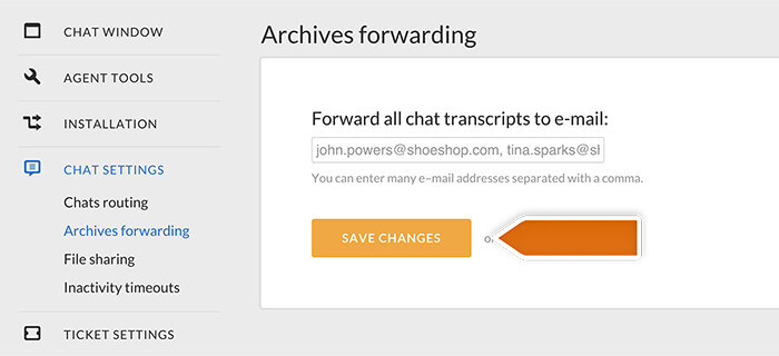 How to get chat transcripts | LiveChat Help Center