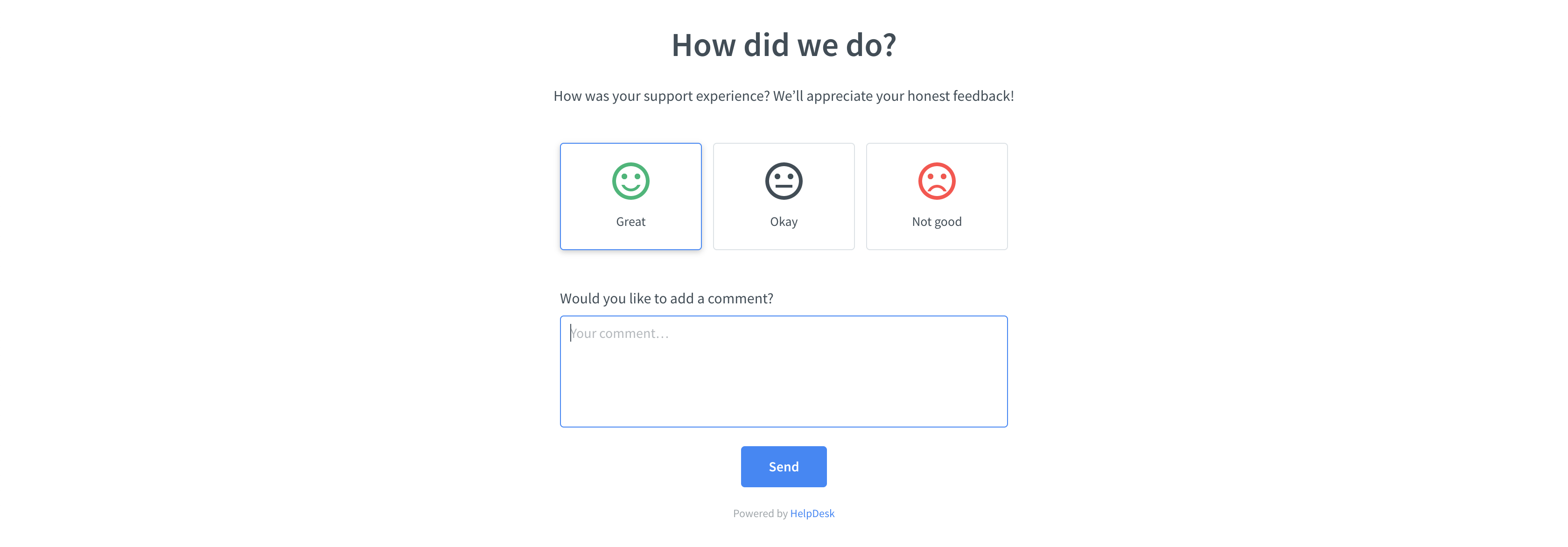 What Is Ticket Rating | HelpDesk Help Center