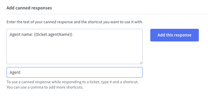What are canned responses in HelpDesk | HelpDesk Help Center