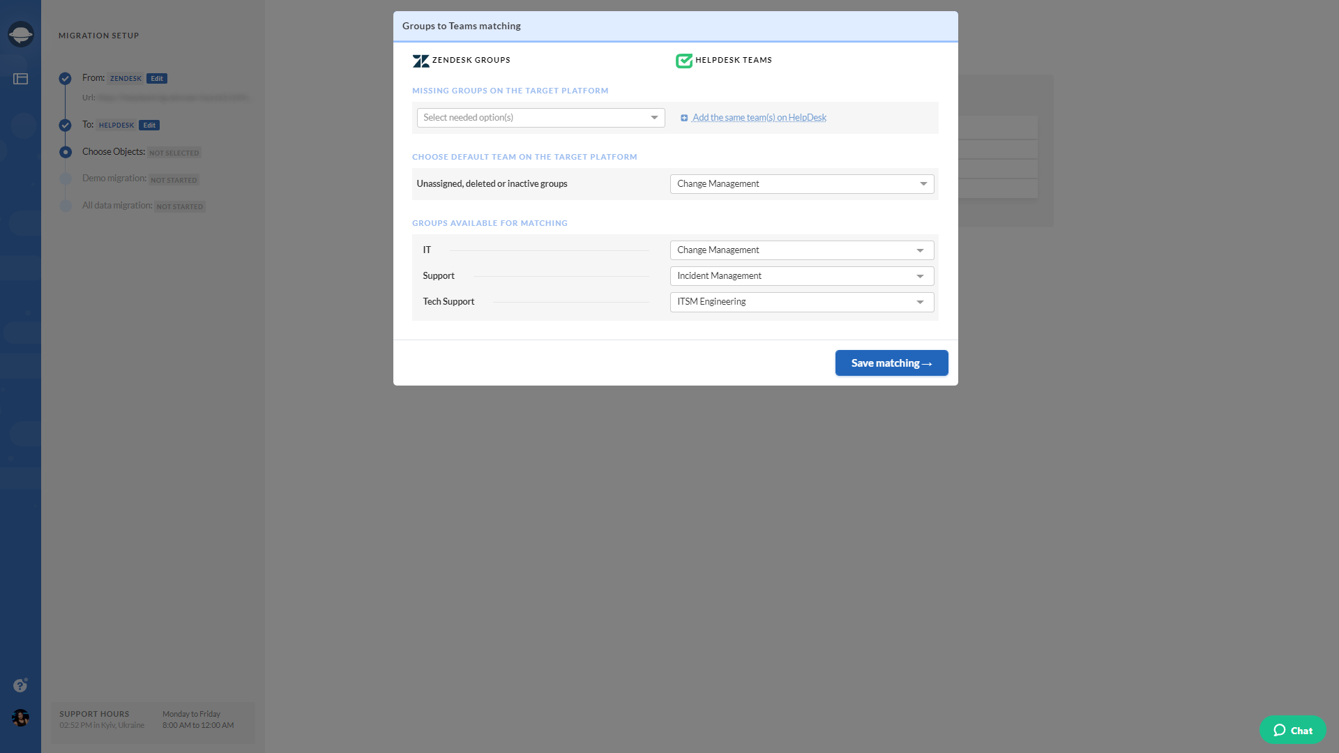 Migrate your data from other ticketing systems | HelpDesk Help Center