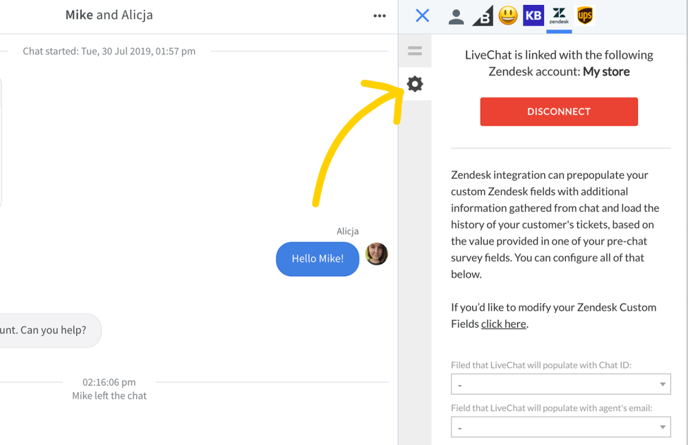 Zendesk integration tutorial | LiveChat Help Center | LiveChat.com