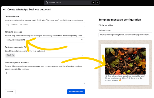 Outbound messages | LiveChat Help Center