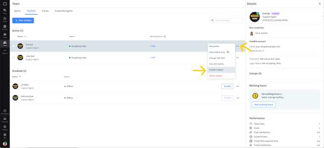 Create a bot for your LiveChat with ChatBot integration | LiveChat Help ...