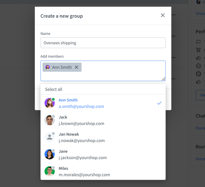 How to manage live chat agent groups | LiveChat Help Center | LiveChat.com