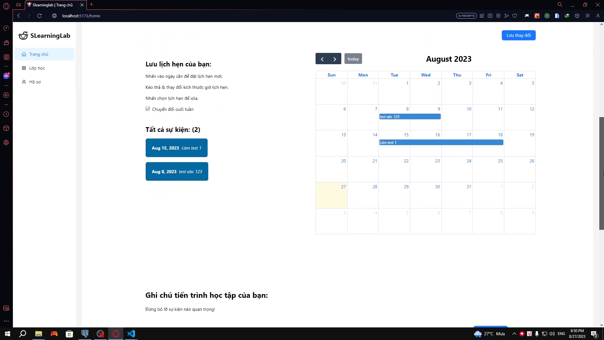 GitHub - minhtrifit/slearninglab-client: Teaching & Study Training Application