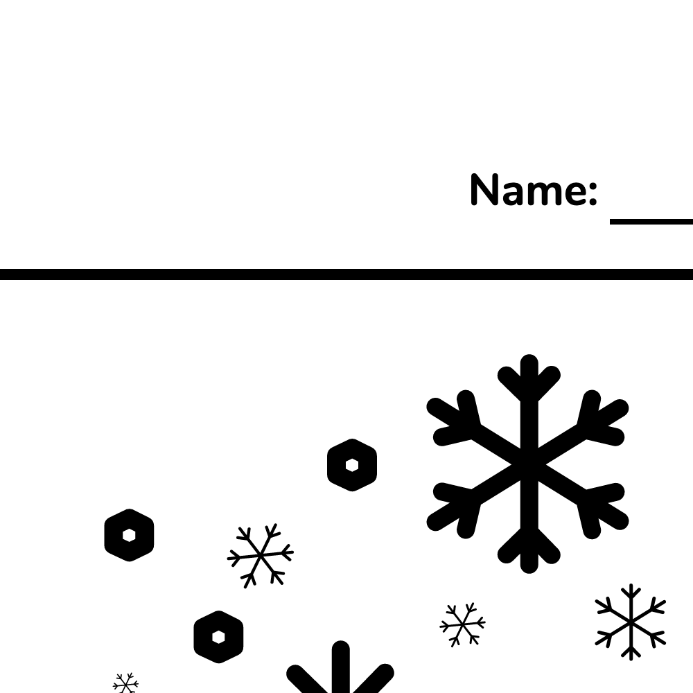 Nature: snow 雪 - Chinese Writing Worksheet | WriteMandarin