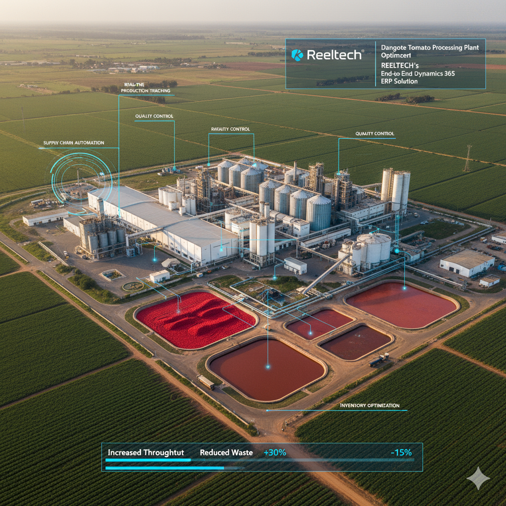Dangote Farms: End-to-End Agro-Processing ERP | Reeltech Solutions ...
