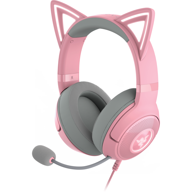 Razer Kraken Kitty V2 Quartz -pelikuulokkeet | DNA