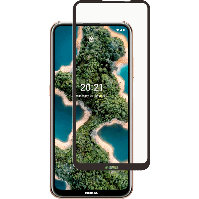 Screenor Full Cover n yt nsuojalasi Nokia X10 X20 DNA