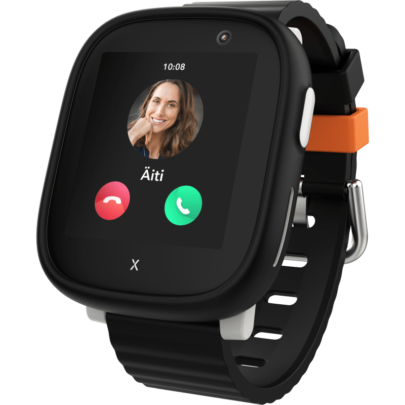 Xplora X6 Play lasten kellopuhelin, Musta | DNA