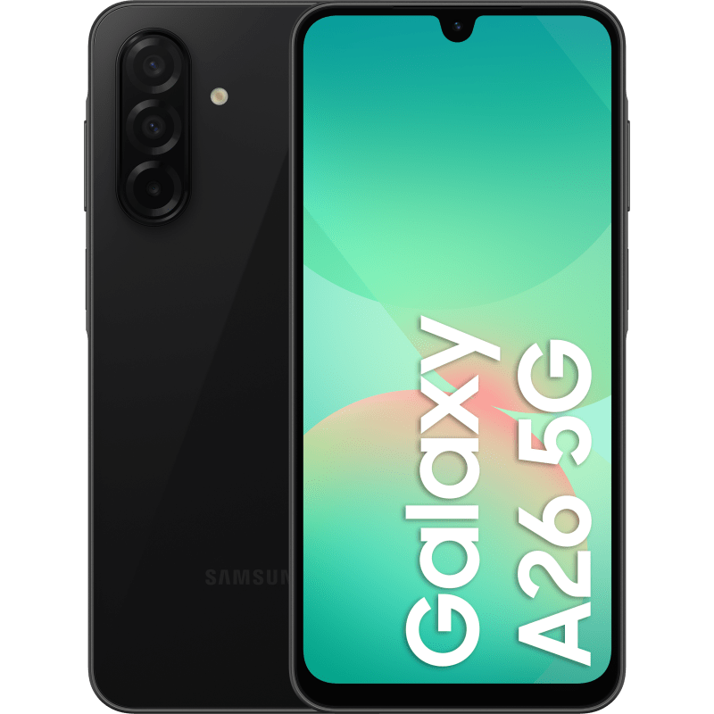 Samsung Galaxy A26 5G, 128 Gt, Black | DNA