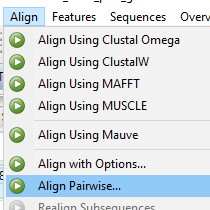 Pairwise Sequence Alignment | DNASTAR