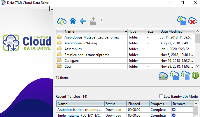 DNASTAR Cloud NGS Data Storage | DNASTAR