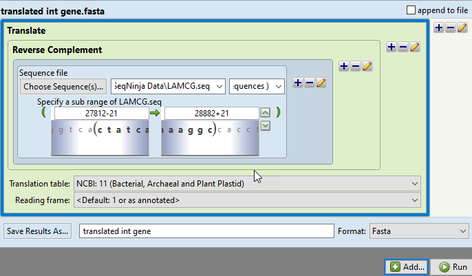 SeqNinja Batch DNA Sequence Editing Software | DNASTAR