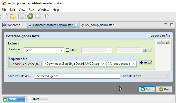 SeqNinja Batch DNA Sequence Editing Software | DNASTAR