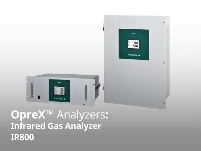 Infrared Gas Analyzer IR800G, IR810G | Yokogawa Vietnam