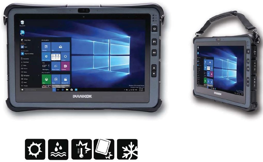 What is the Durabook FieldMate Tough Tablet? | Yokogawa America