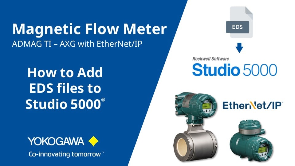 How to Add EDS Files to Studio 5000 | Yokogawa America