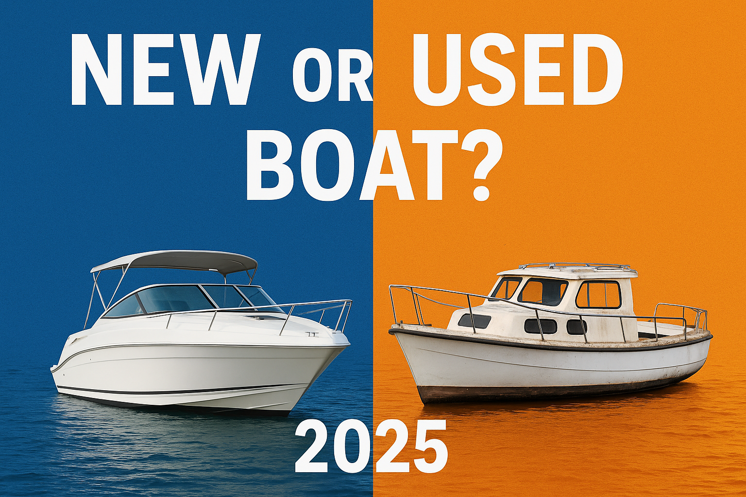 New vs. Used Boat: Which Should You Buy in 2025?