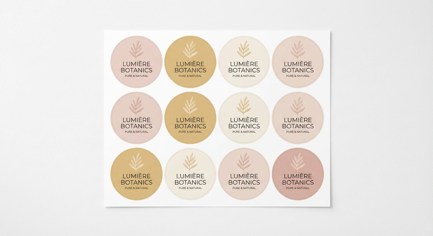 Circle Label Sheets - Free Shipping Over $25, Instant Proofs