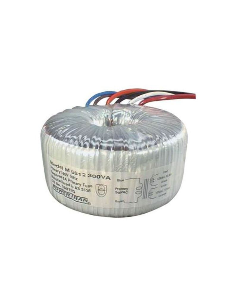 Transformer, 15 + 15, 300VA, 15-30VAC, Toroidal 240V - Allied Pumps
