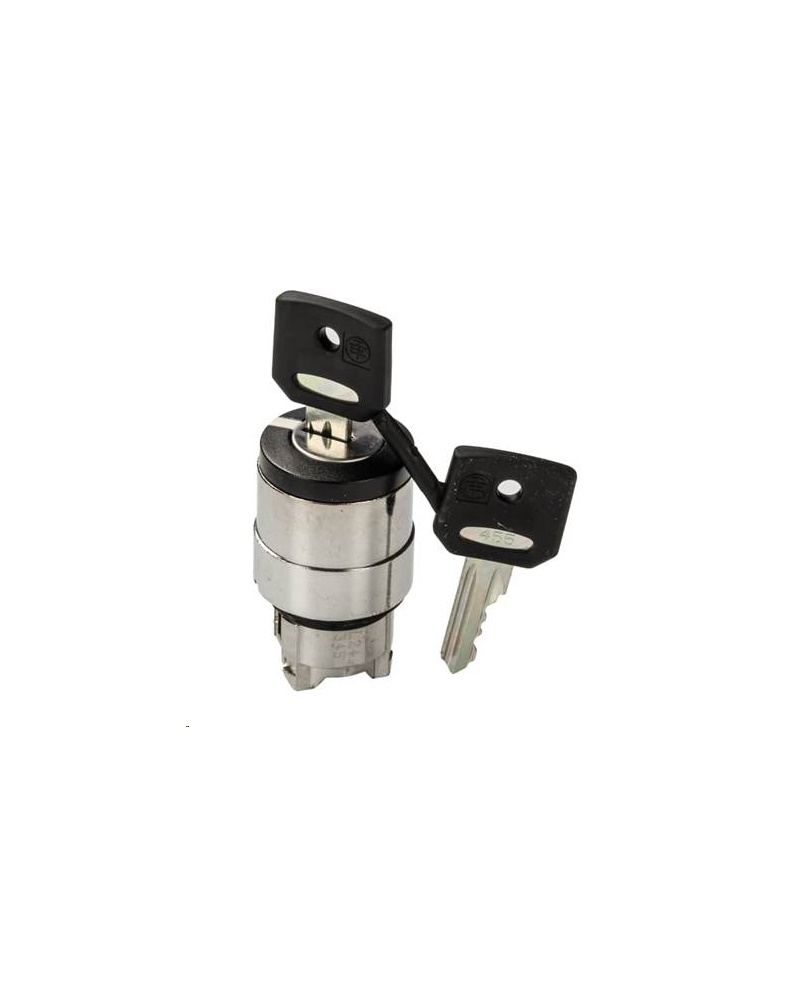 Harmony XB4, Metal, Key Switch Selector Head, Black, OD22, Key n deg455 ...