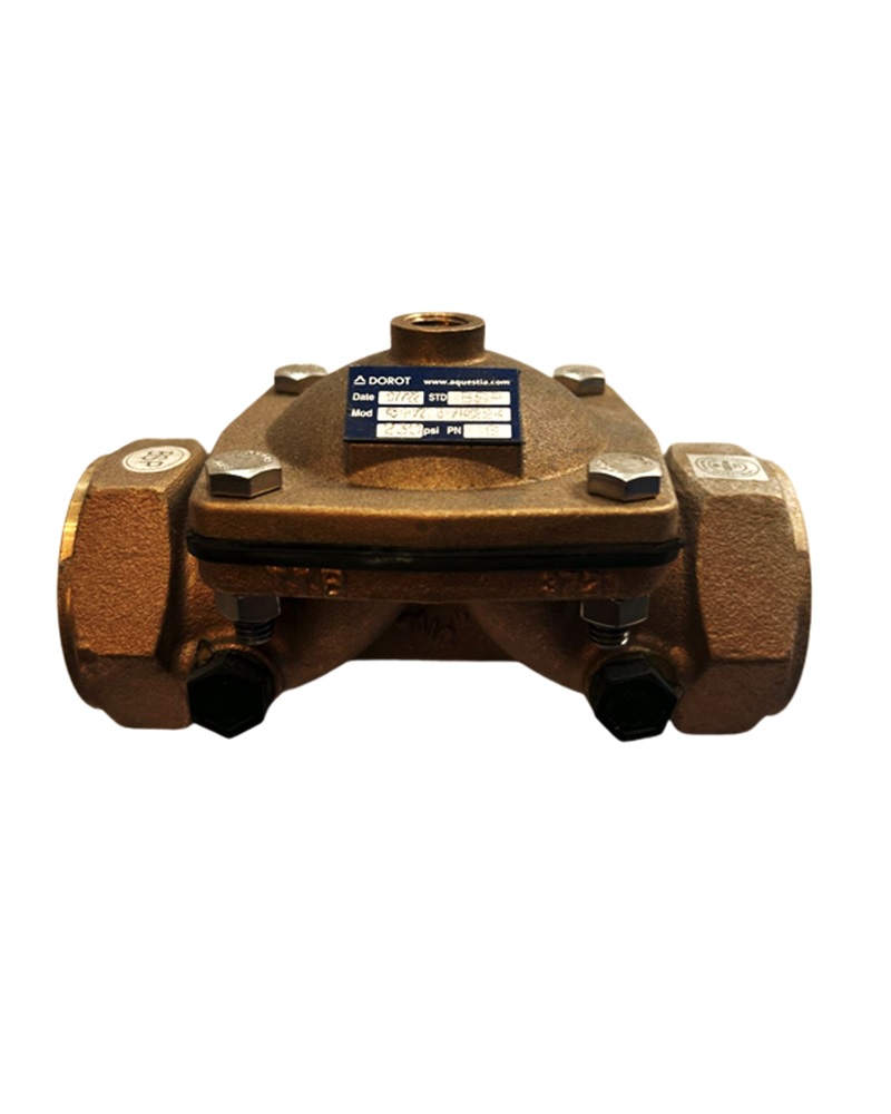 S100 Basic Diaphragm Valve BSP 1 1/2" 40mm Bronze - Allied Pumps