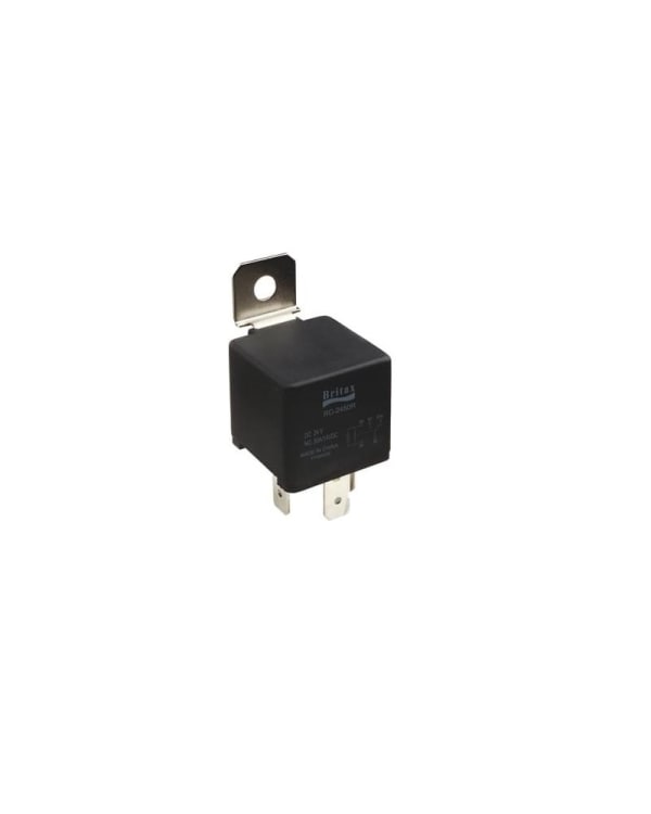 Auto Mini Relay 24VDC 4 Pin Normally Open 20A - Resistor Protected ...