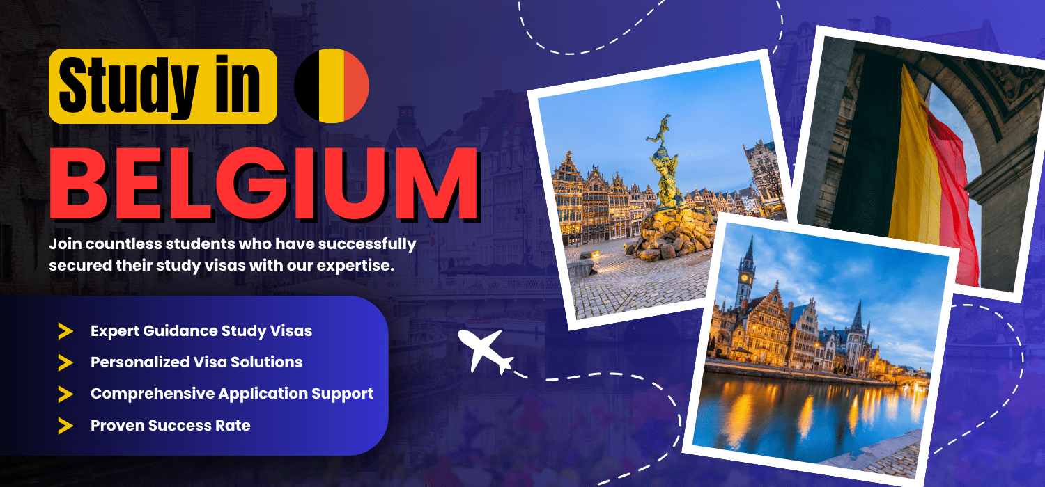 Belgium Study Visa Consultant in Delhi- Study in Belgium