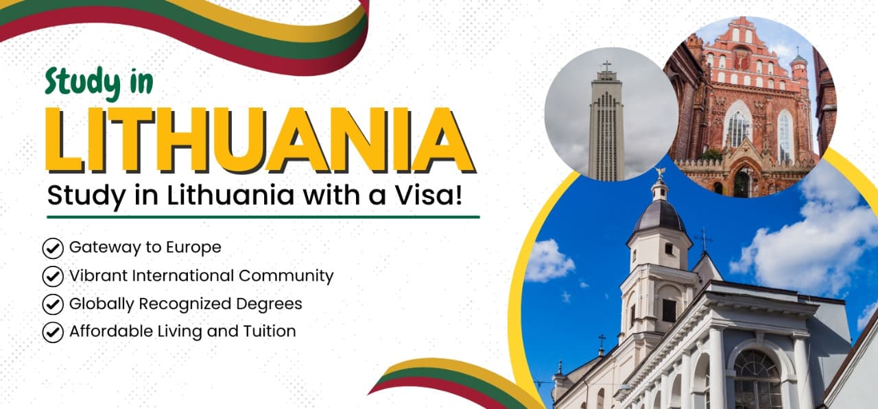 Best Lithuania Study Visa Consultants in Delhi, India | Study in ...