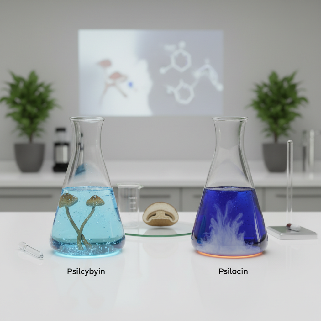 The Difference Between Psilocybin and Psilocin Explained | ShroomDash Blog