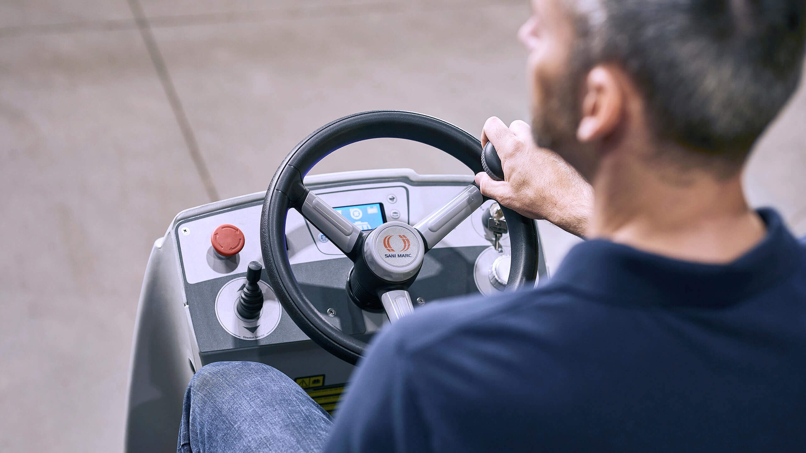 Floor and tile auto scrubber machine, autoscrubbers | Sani Marc