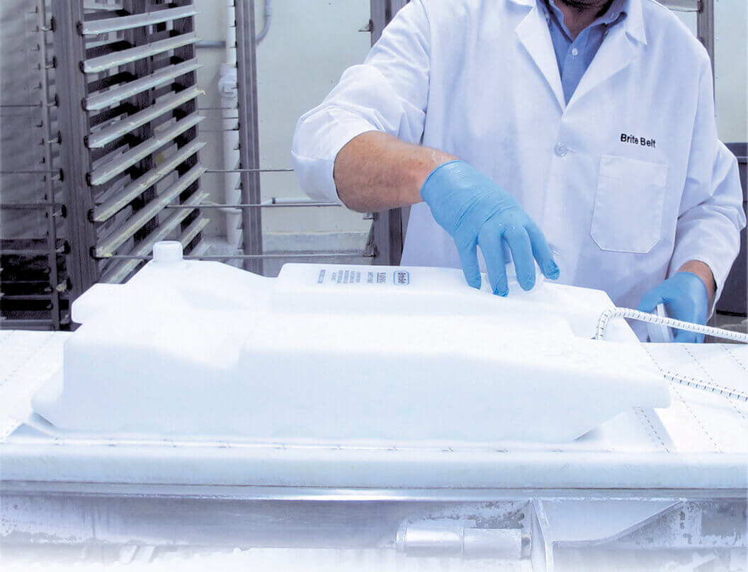 BRITE BELT, A Cleaning System for Conveyor Belts