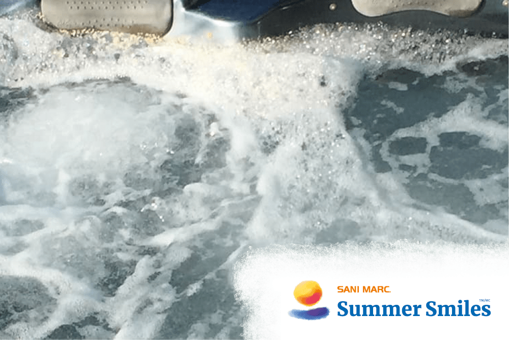 Foaming Spa Water