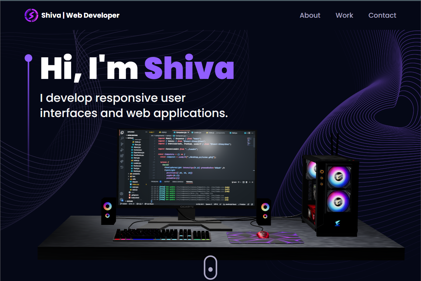 GitHub - shiva5152/my-portfolio: This is code of my personal portflio made with three js
