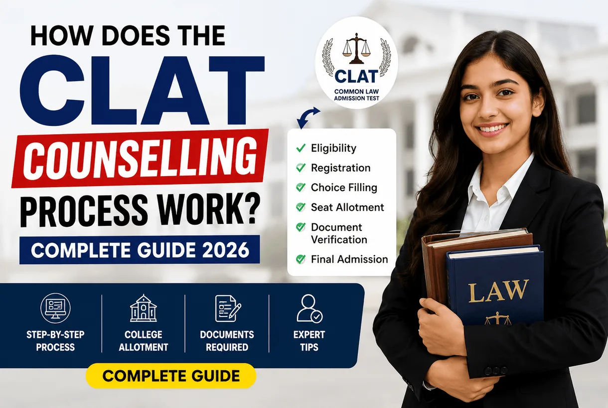 CLAT Counselling Process Explained Step by Step Guide 2026 | Clat Coaching