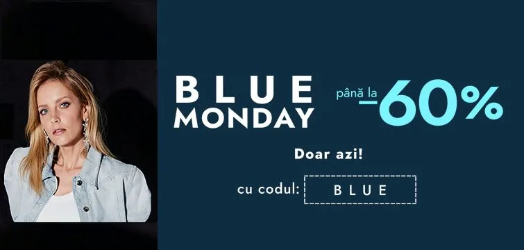 Cod reducere Modivo Blue Monday până la -60% off - Couponiada
