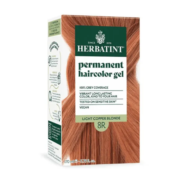 Herbatint Permanent Hair Colour Gel - Light Copper Chestnut 5R - The ...