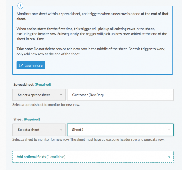 Creating Your First Workato Recipe | INTERMEDIATE - Quandary Consulting ...