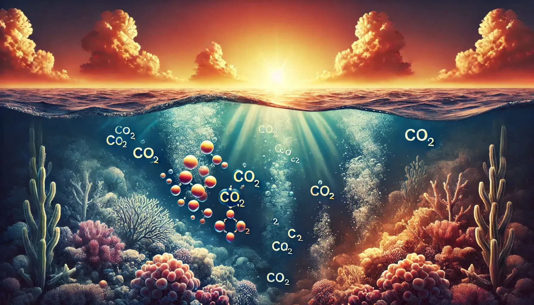 How does the ocean absorb carbon dioxide (CO₂)? - TheFerr