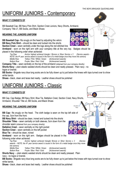 Resources | The Boys' Brigade Queensland