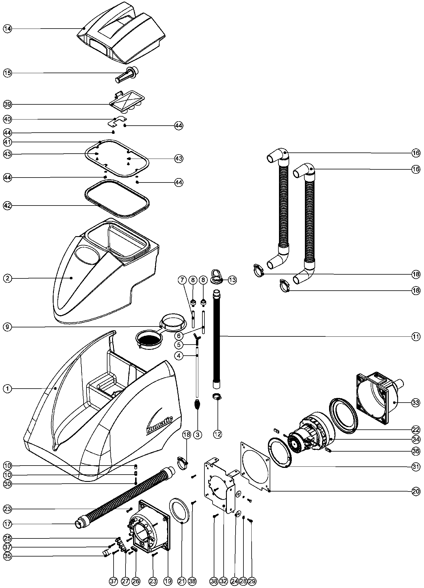 Numatic Ttq1535s Spare Parts | Reviewmotors.co